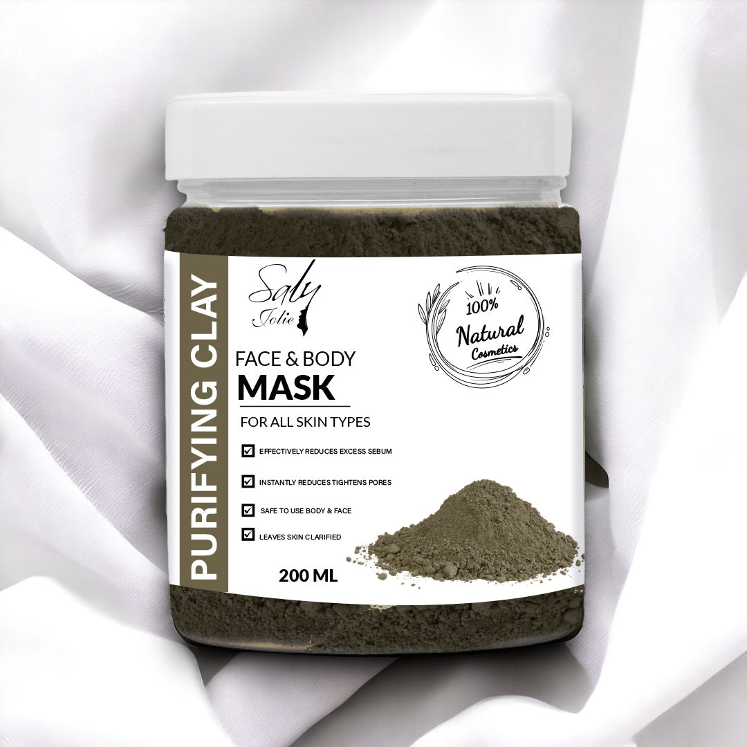 Purify your skin Clay Mask with vitamins for Oily & Combination skin ...